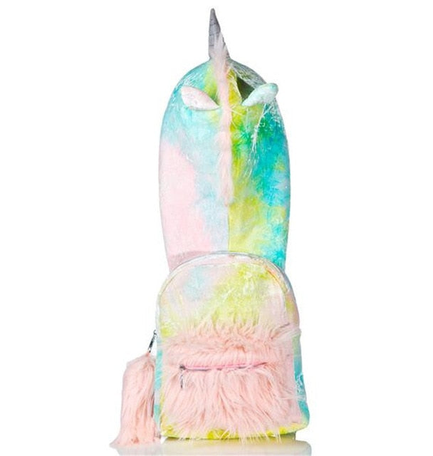 Unicorn Hooded Backpack – The Unicorn Outlet